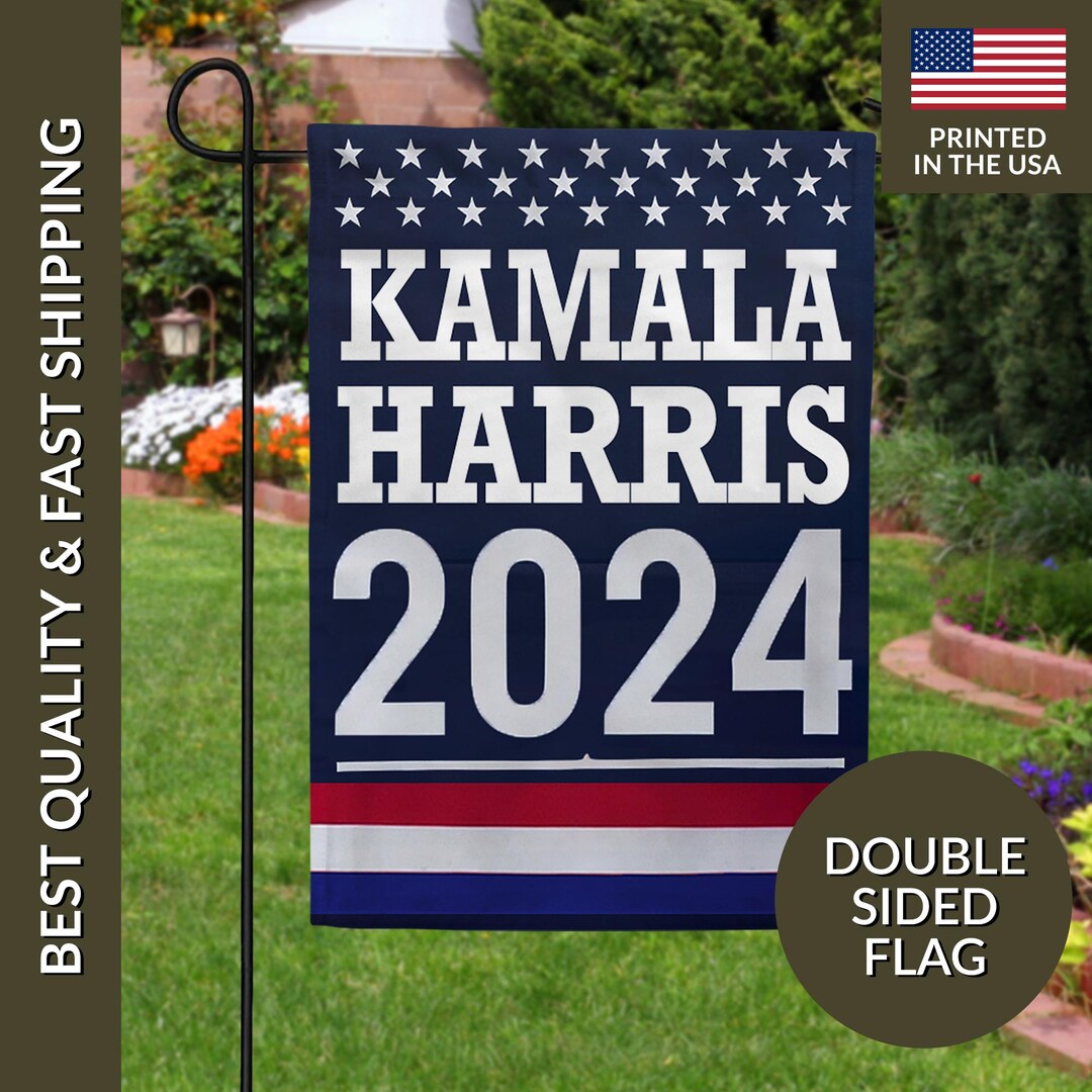 Kamala Harris 2024 Flag, Harris 2024 Garden Flag, Kamala Harris for ...