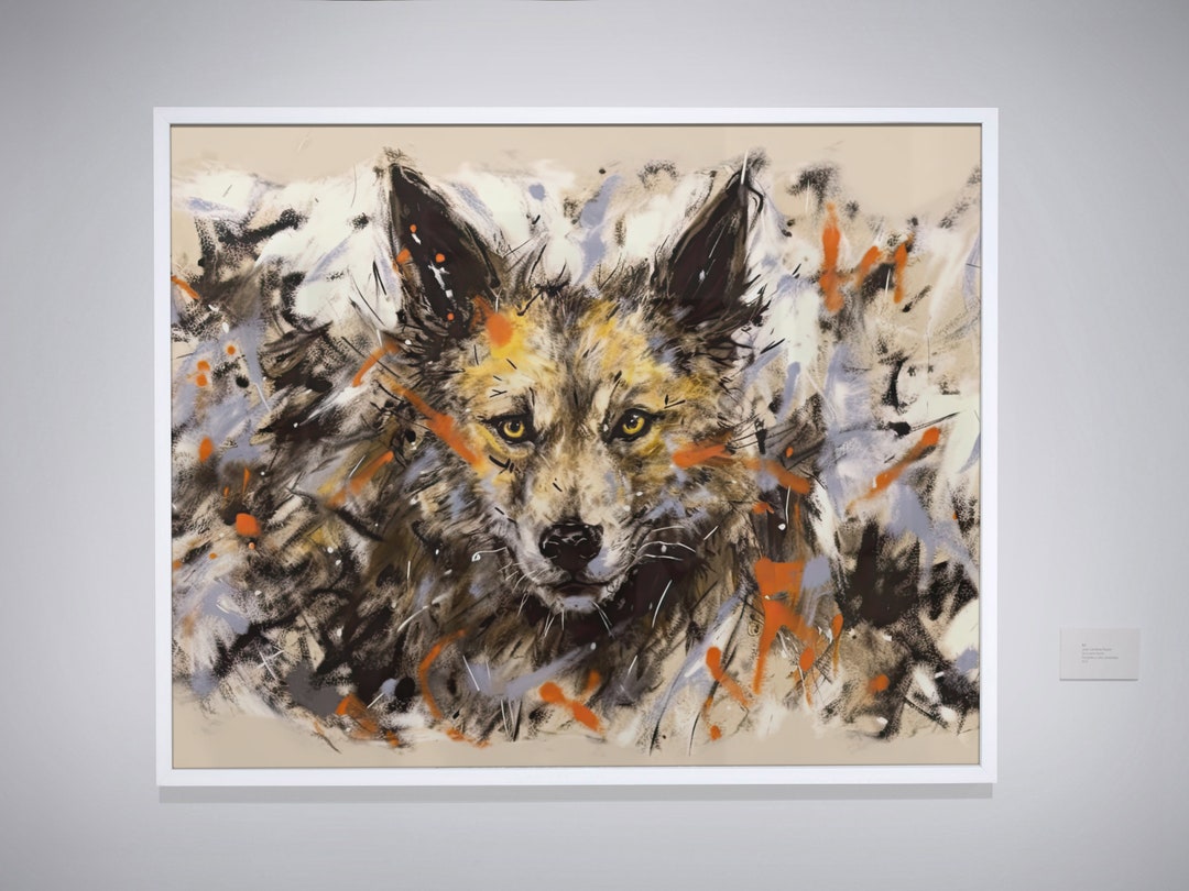 Wild Harmony Digital Print Wildlife Home Decor Trendy - Etsy
