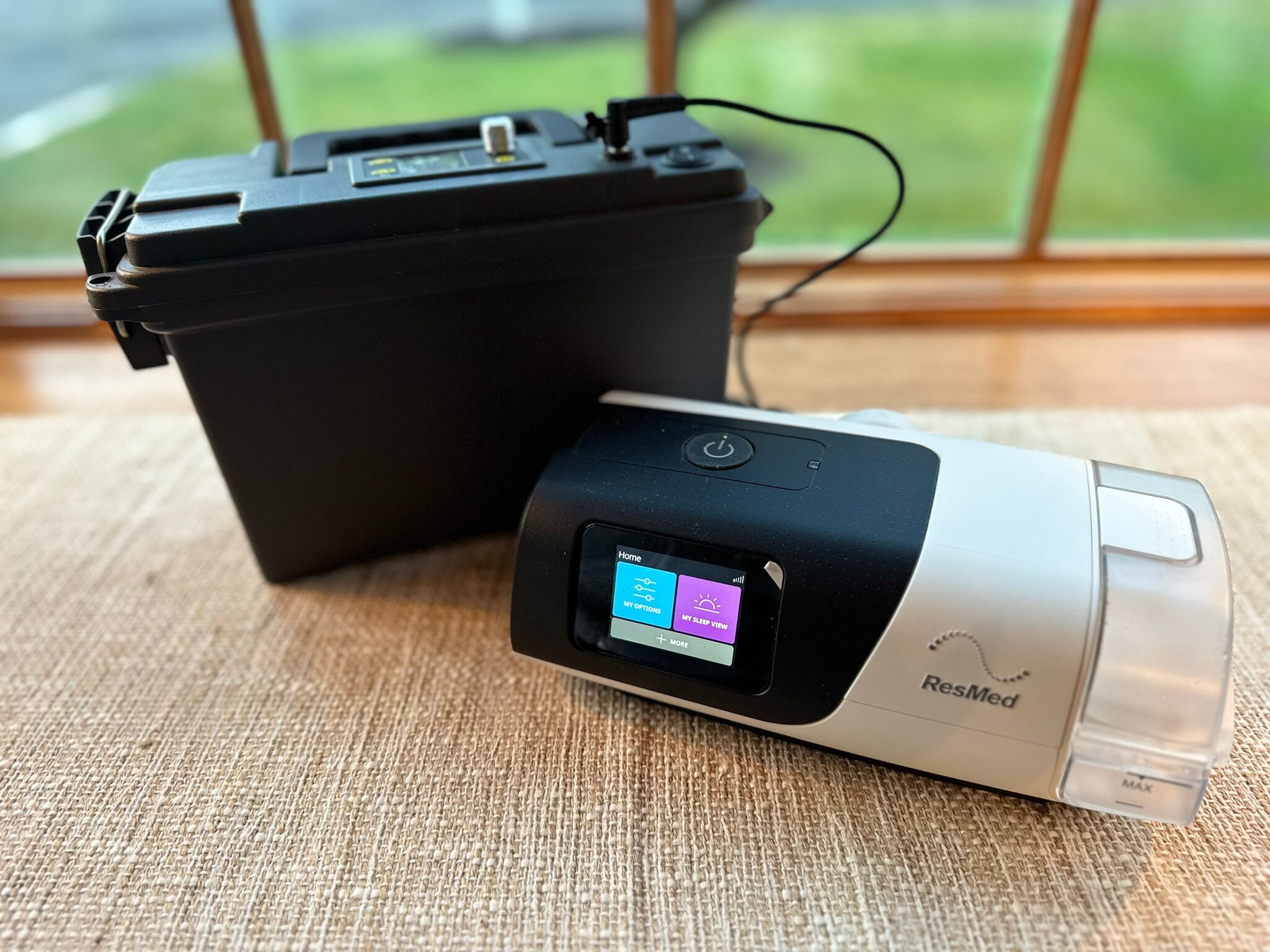 CPAP Portable Battery Supply Station - Resmed Airsense 11 & Airmini ...