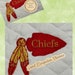 Arrowhead With Feathers Machine Embroidery Design - Etsy