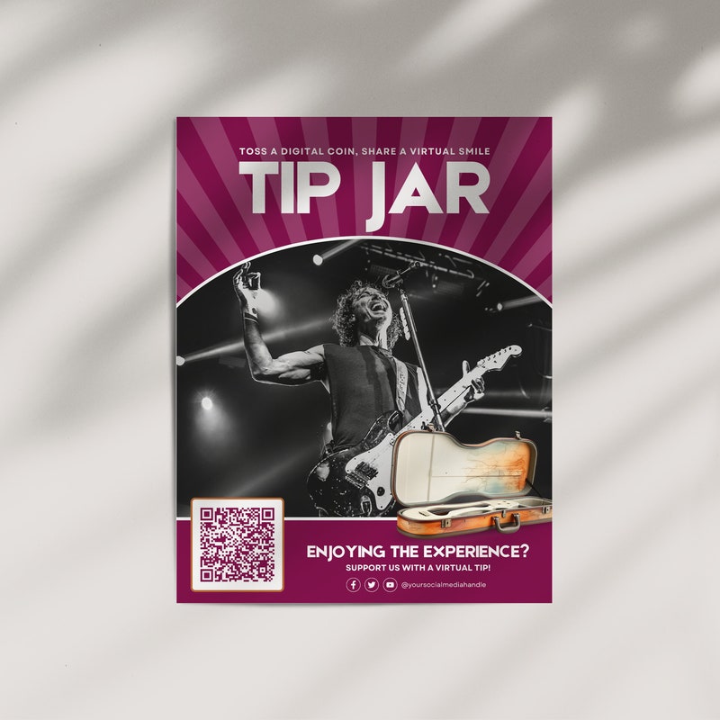 Tips Appreciated Sign - Etsy