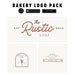 Editable Bakery Logo Pack | Bakery Instagram | Bakery Branding Kit ...