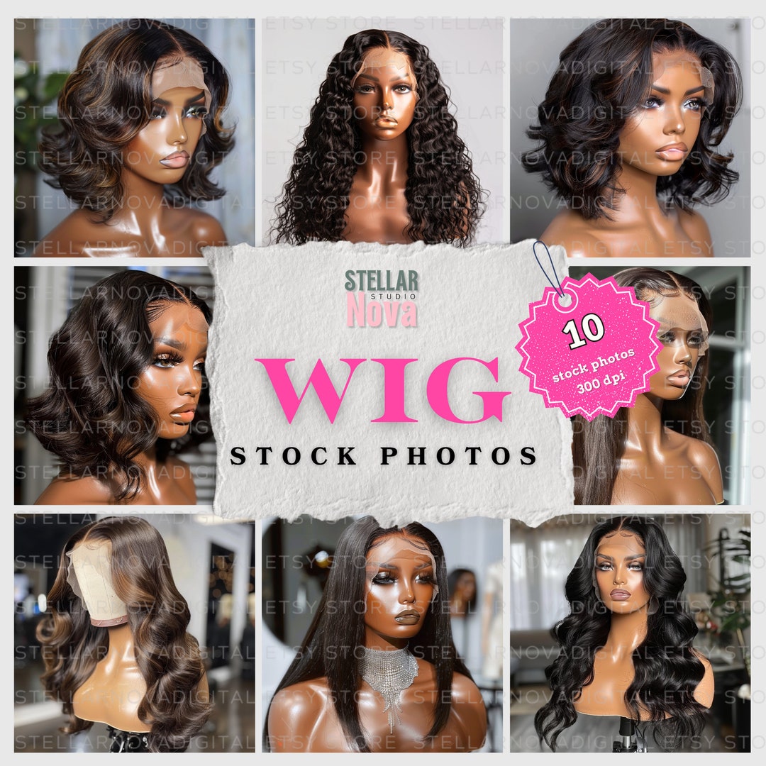 Wig Hair Beauty Stock Photos Hair Stock Photos Hair Model Wig Stock ...