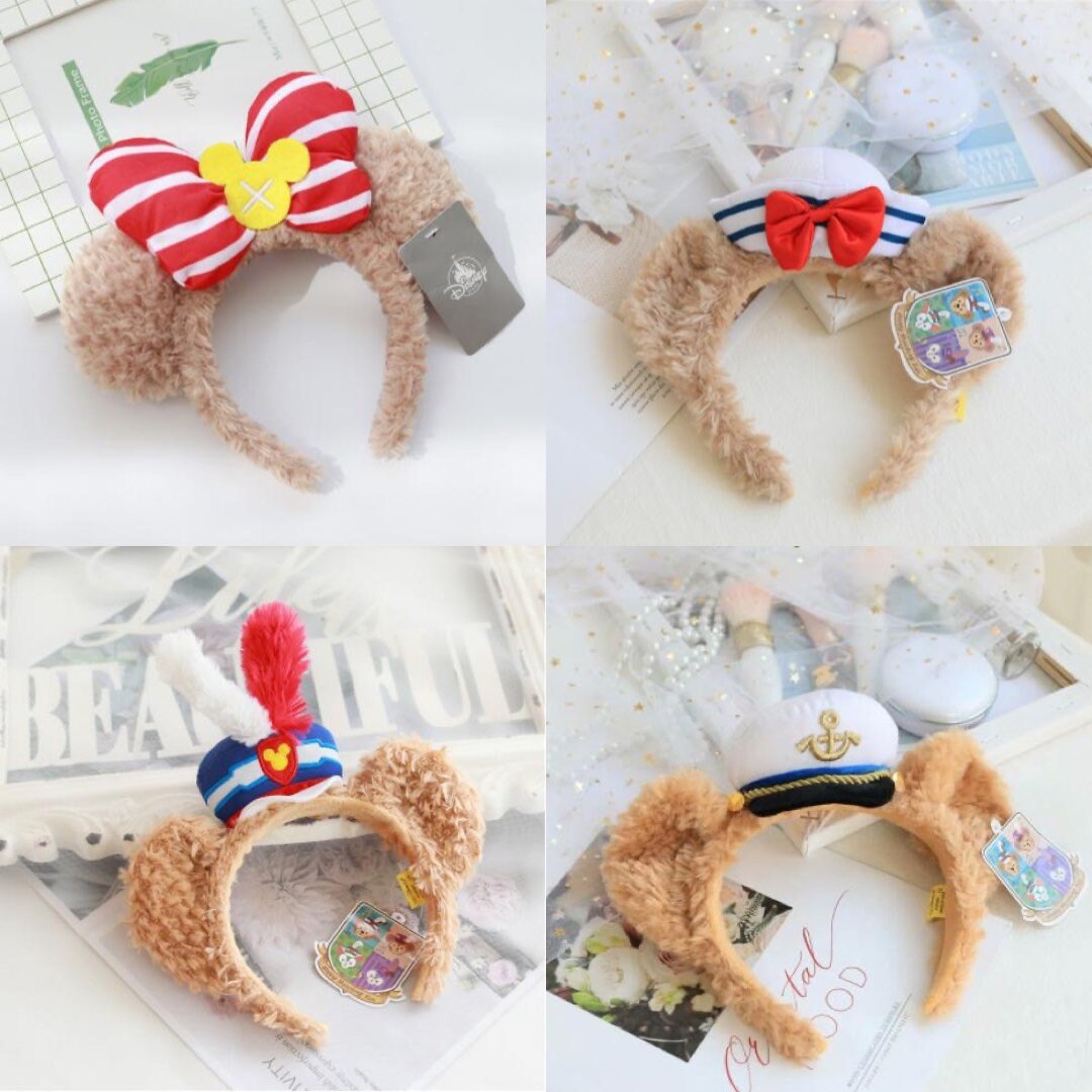 Disney Duffy & Friends Plush Headbands Characters Shelliemay 4 Styles ...