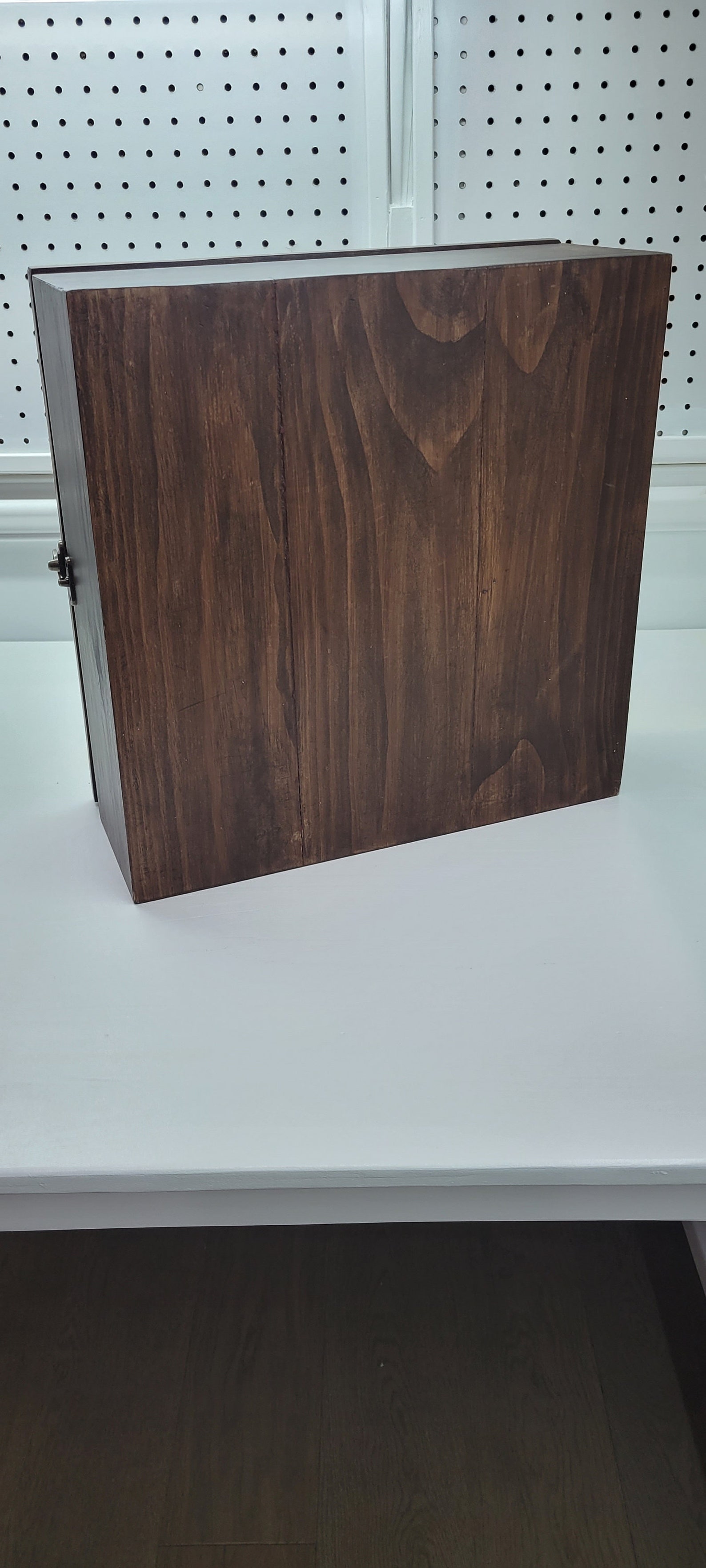 Deep Shadow Box With Frame, Large Square Display Case With Glass Lid ...