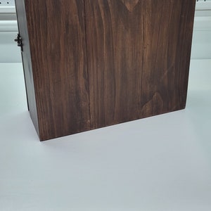 Deep Shadow Box With Frame, Large Square Display Case With Glass Lid ...