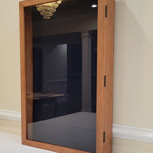 Military Uniform Shadow Box Display Case, Custom Keepsake Box, Wooden ...