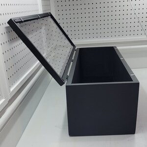 Display Shadow Box, Extra Large and Deep Solid Wood Black Shadowbox ...
