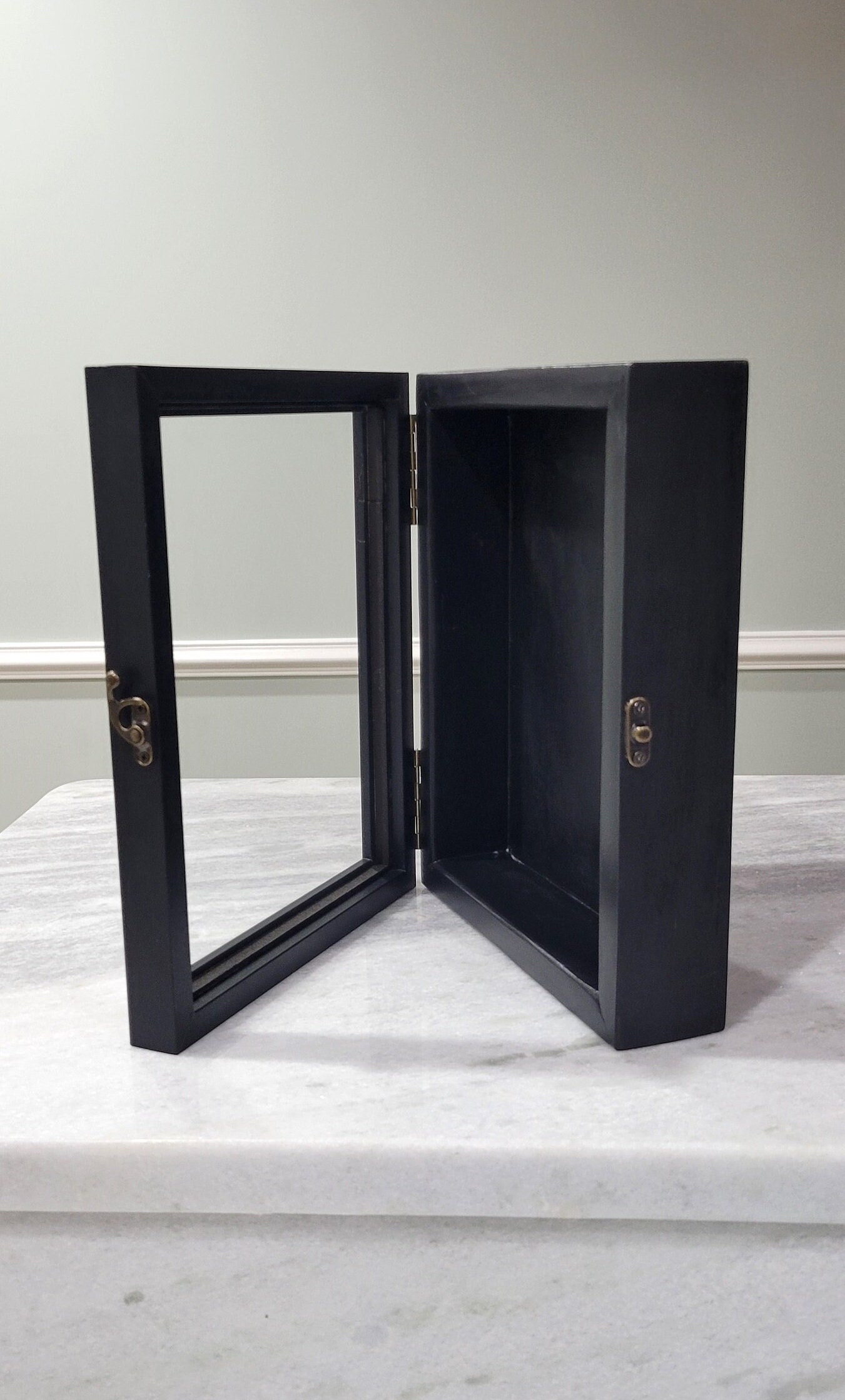 Custom Shadow Box Display Box Deep Display Box Wooden Display Box ...