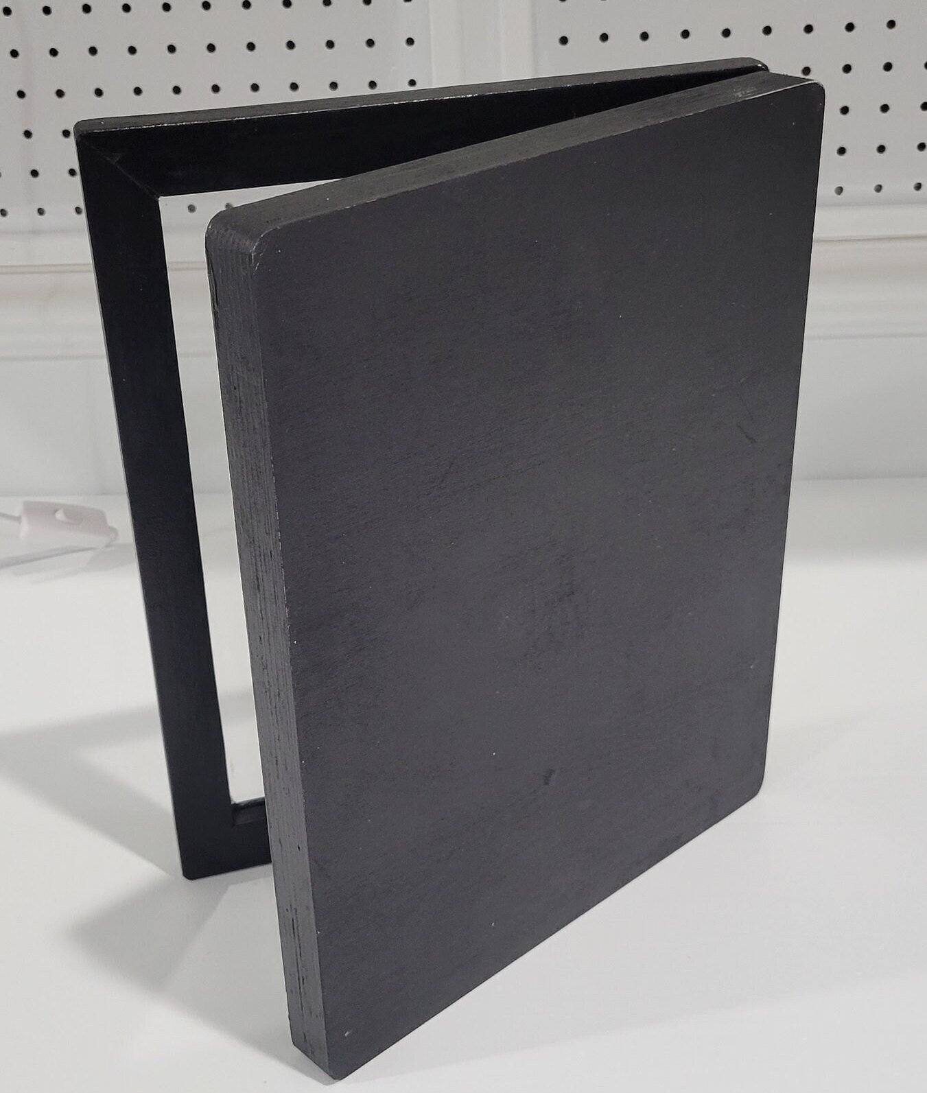 Large Shadow Box Display Box With Frame, Black Display Box Keepsake ...