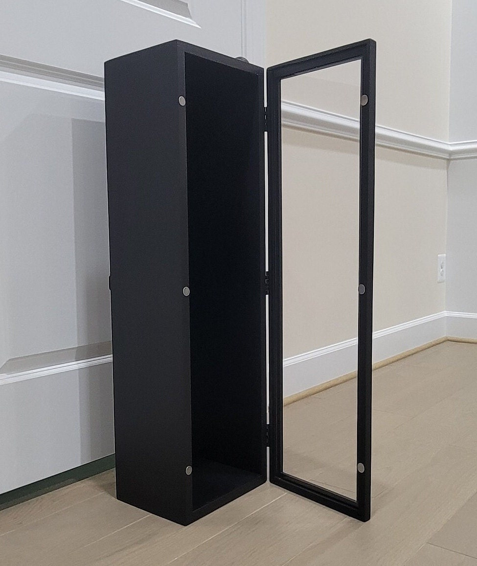 Display Shadow Box, Extra Large and Deep Solid Wood Black Shadowbox ...