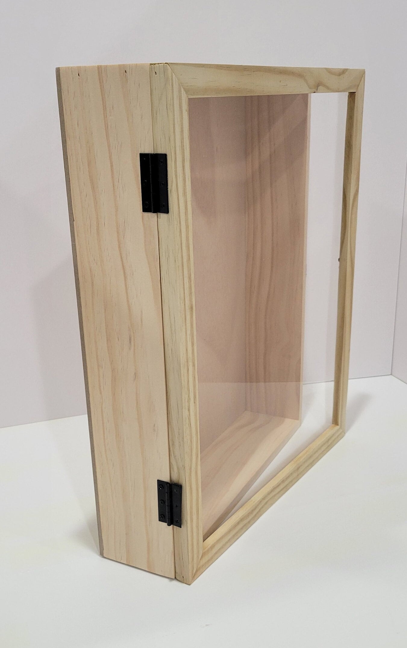 16"x20" Large Deep Shadow Box Display Case Frame, Unfinished, Painted ...