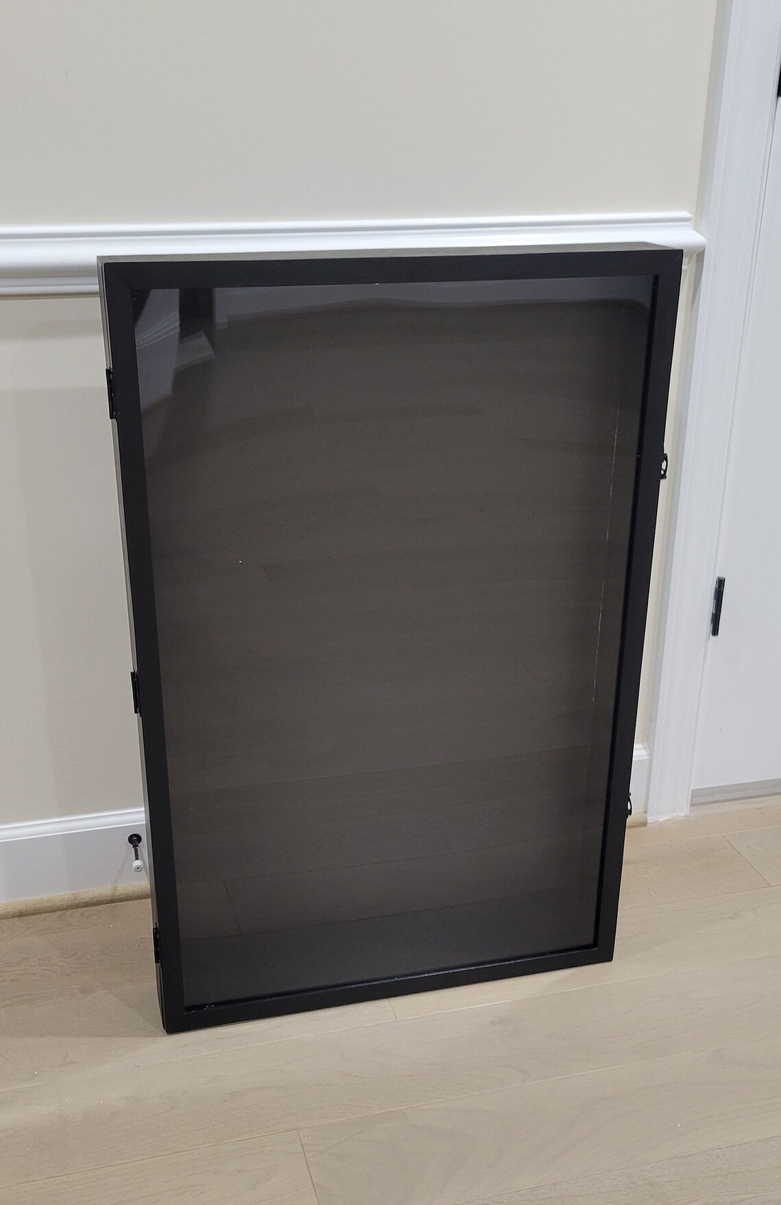 Extra Deep Jersey, Uniform Shadow Box, Wooden Display Case, Black ...