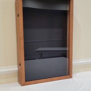 Military Uniform Shadow Box Display Case, Custom Keepsake Box, Wooden ...