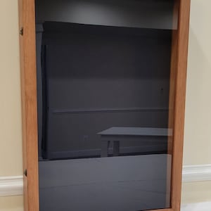 Military Uniform Shadow Box Display Case, Custom Keepsake Box, Wooden ...