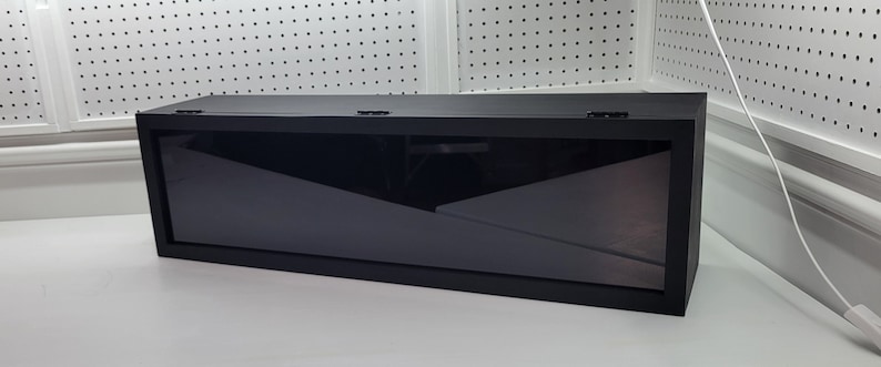 Display Shadow Box, Extra Large and Deep Solid Wood Black Shadowbox ...