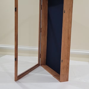 Military Uniform Shadow Box Display Case, Custom Keepsake Box, Wooden ...