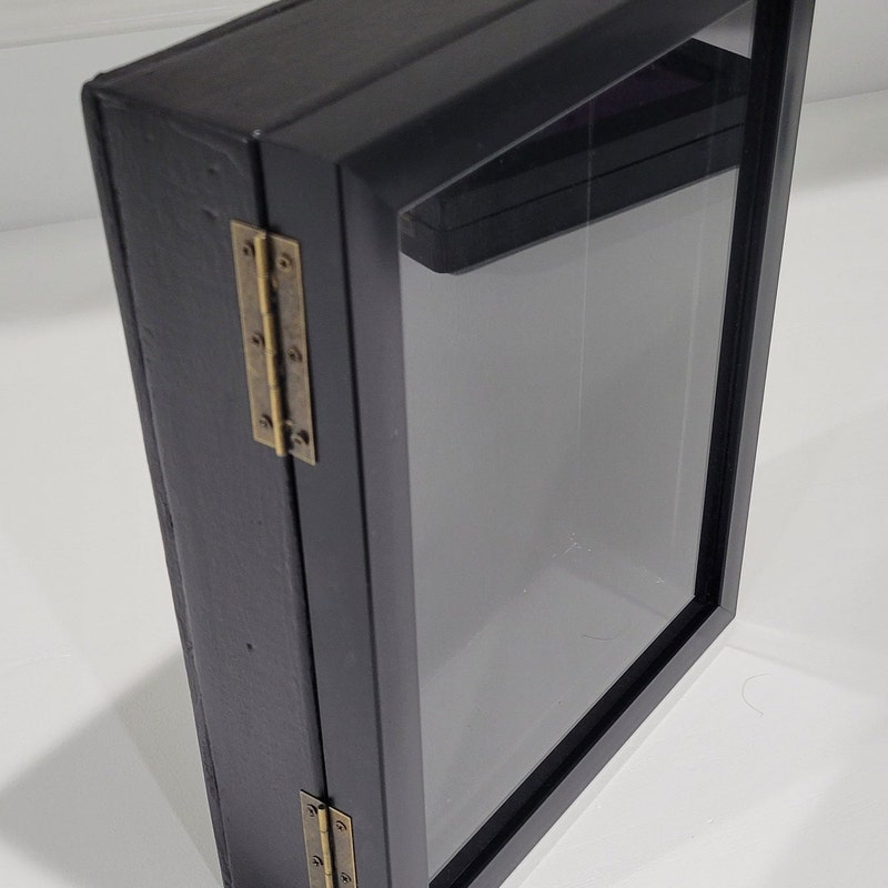 Shadow Box Display Case With Shelves - Etsy