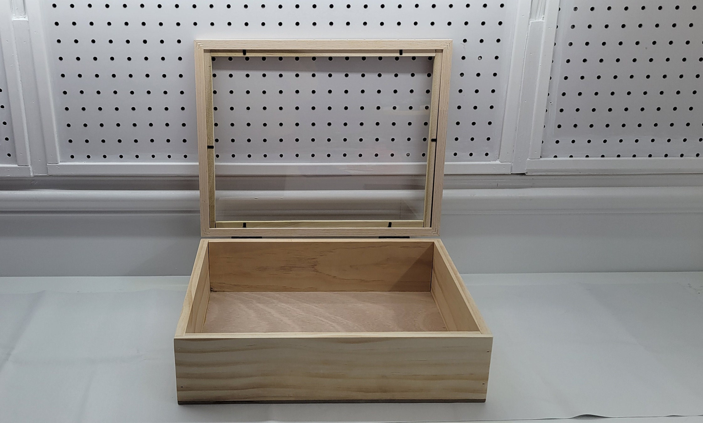 15 X 12 X 5 Shadow Box Frame With Hinged Lid, Extra Large and Deep ...