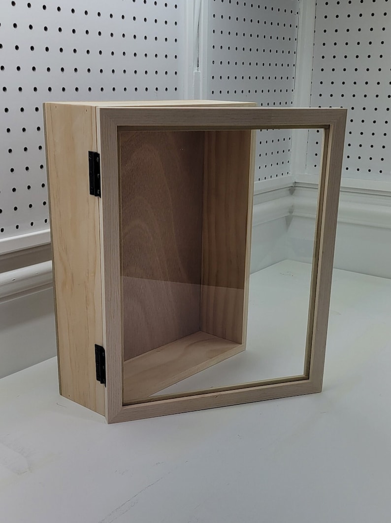 15 X 12 X 5 Shadow Box Frame With Hinged Lid, Extra Large and Deep ...