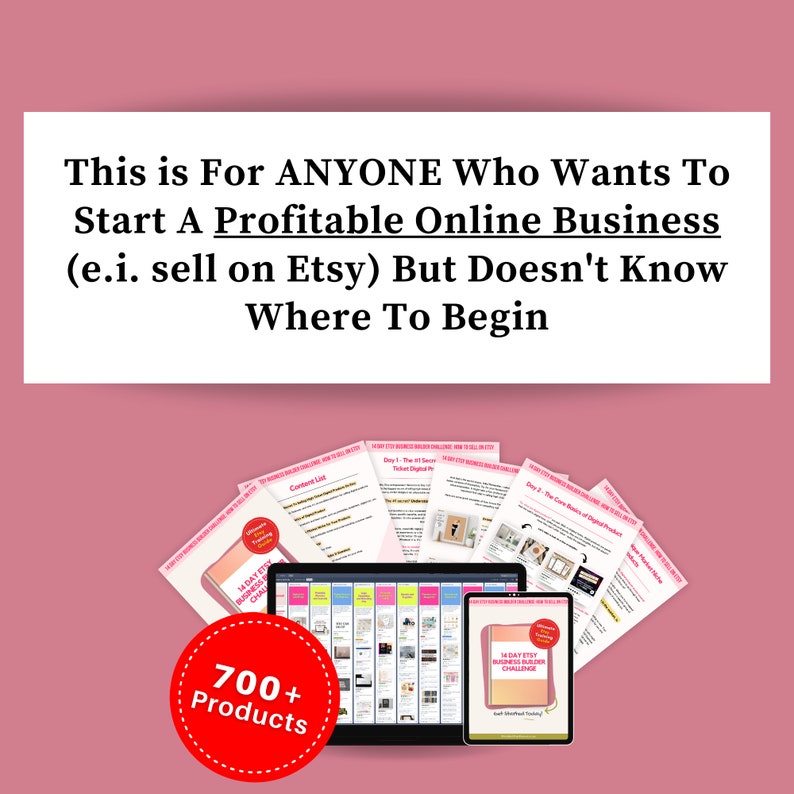 700 DIGITAL PRODUCTS IDEAS, Sell on Etsy for Passive Income, Small ...