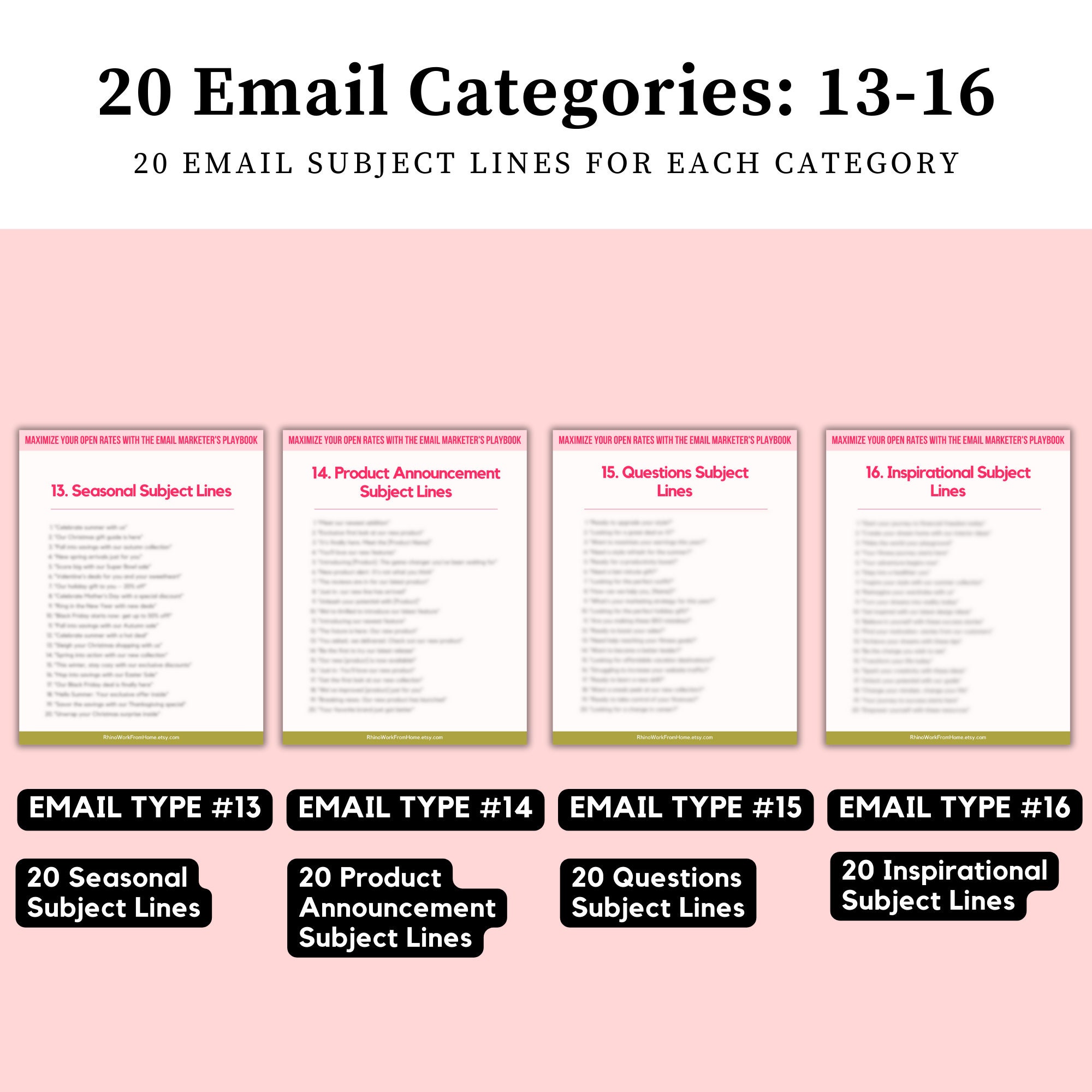 400 EMAIL SUBJECT LINES, High Converting Email Subject Lines ...