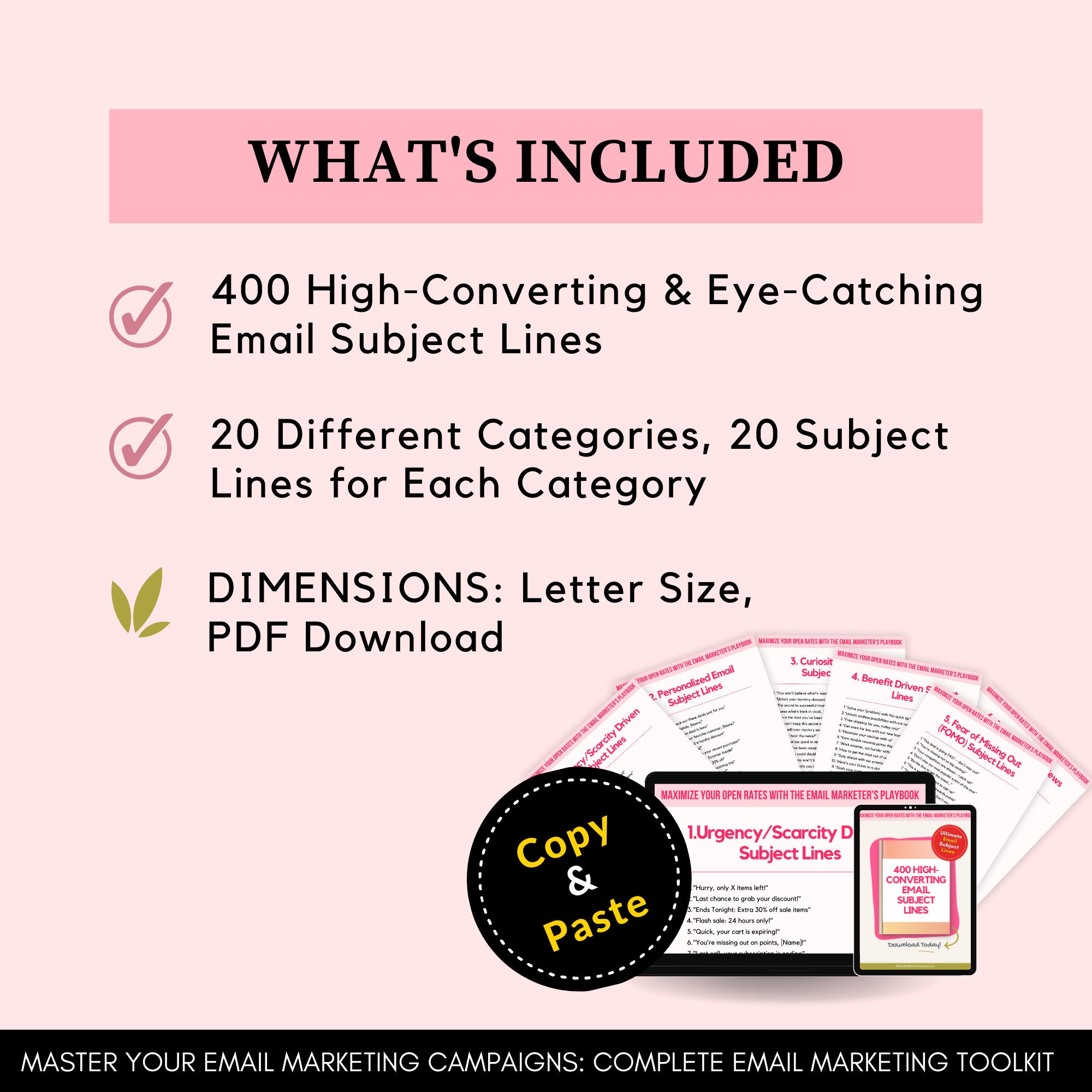 400 EMAIL SUBJECT LINES, High Converting Email Subject Lines ...