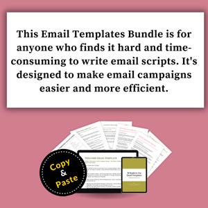 38 Ready-to-send Email Templates, Email Marketing Guide Ultimate Email ...