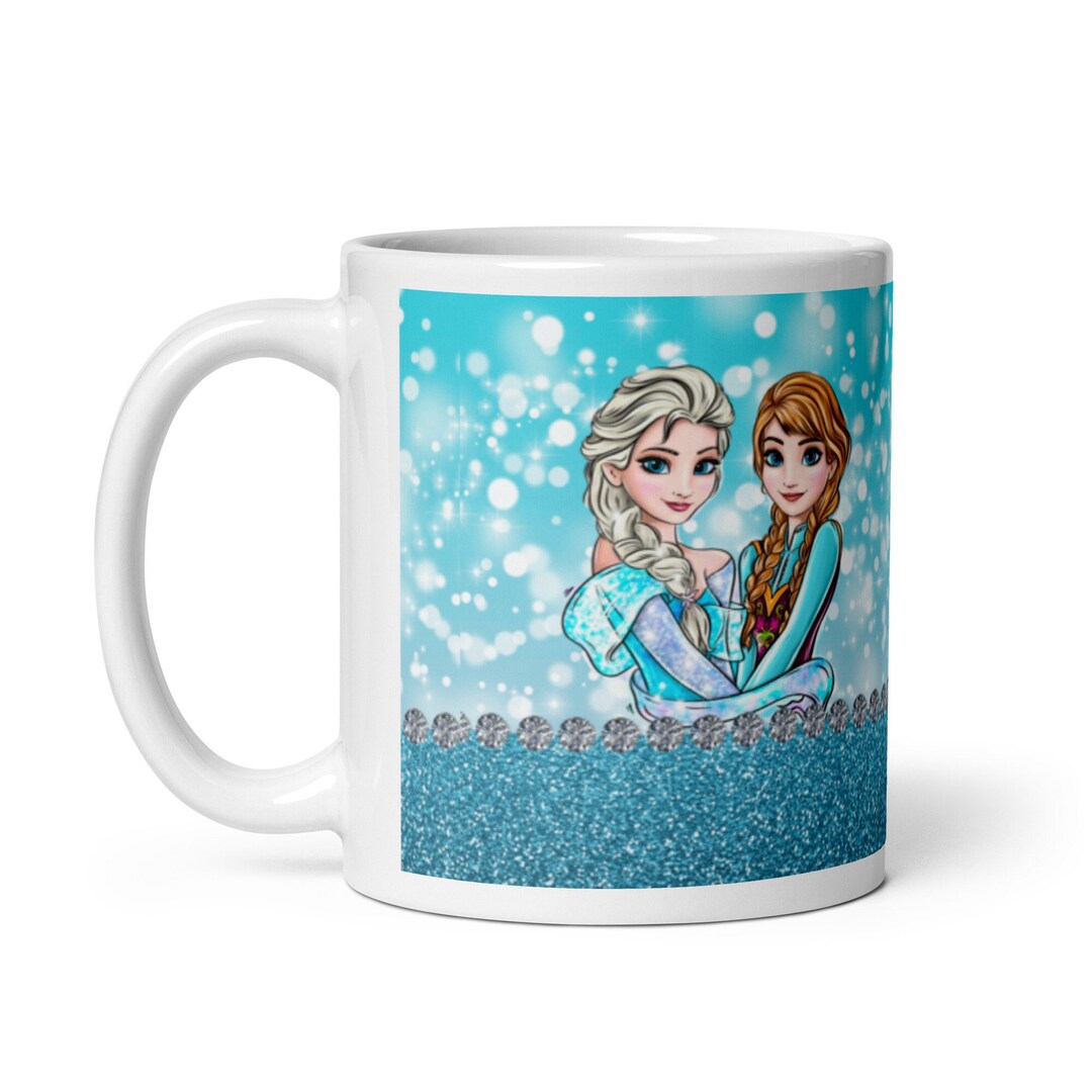 Elsa and Anna Mug - Etsy