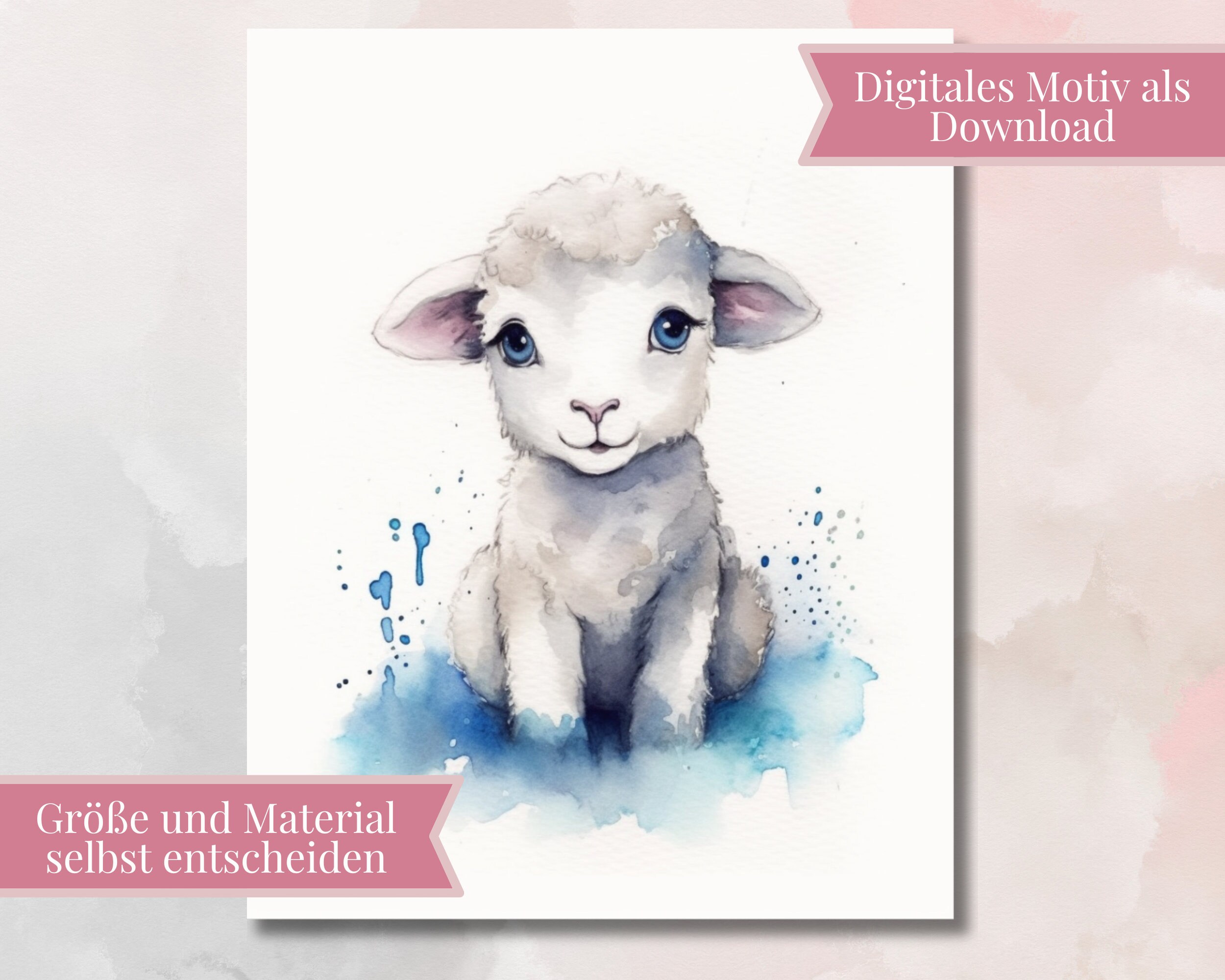 Sheep Posters Digital Download Printable Posters Motifs Children's Room ...