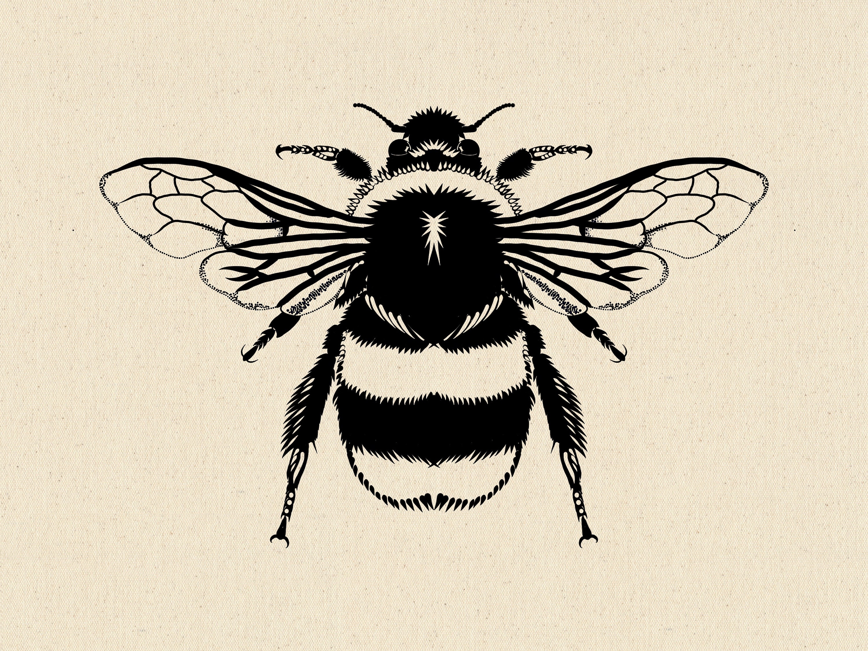 Bumblebee Tattoo Design Token - Etsy