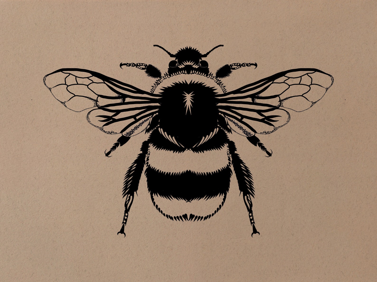 Bumblebee Tattoo Design Token - Etsy