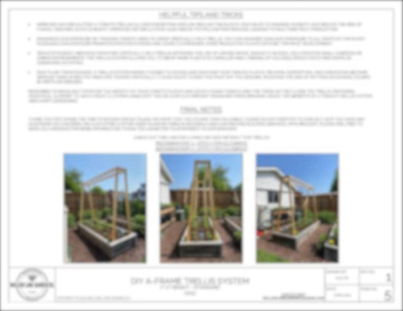 Tomato Trellis DIY Tomato Trellis System Instant Download Imperial ...