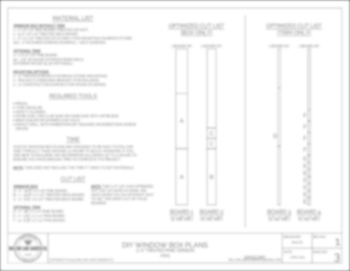 DIY Window Box Planter Digital Instant Download - Etsy