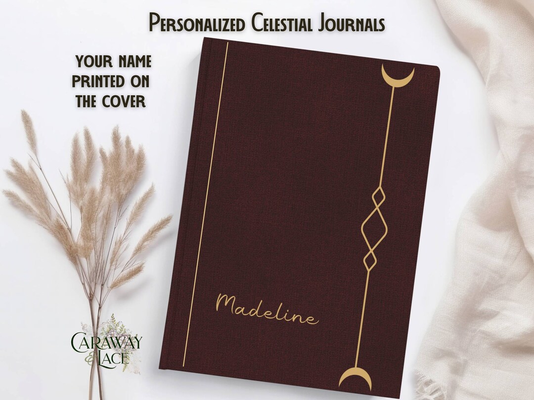 Personalized Book of Shadows Journal, Witchcore Aesthetic Gifts ...