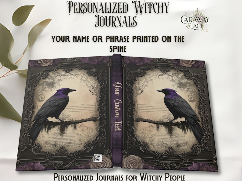 Personalized Book of Shadows Journal, Witchcore Aesthetic Gifts ...