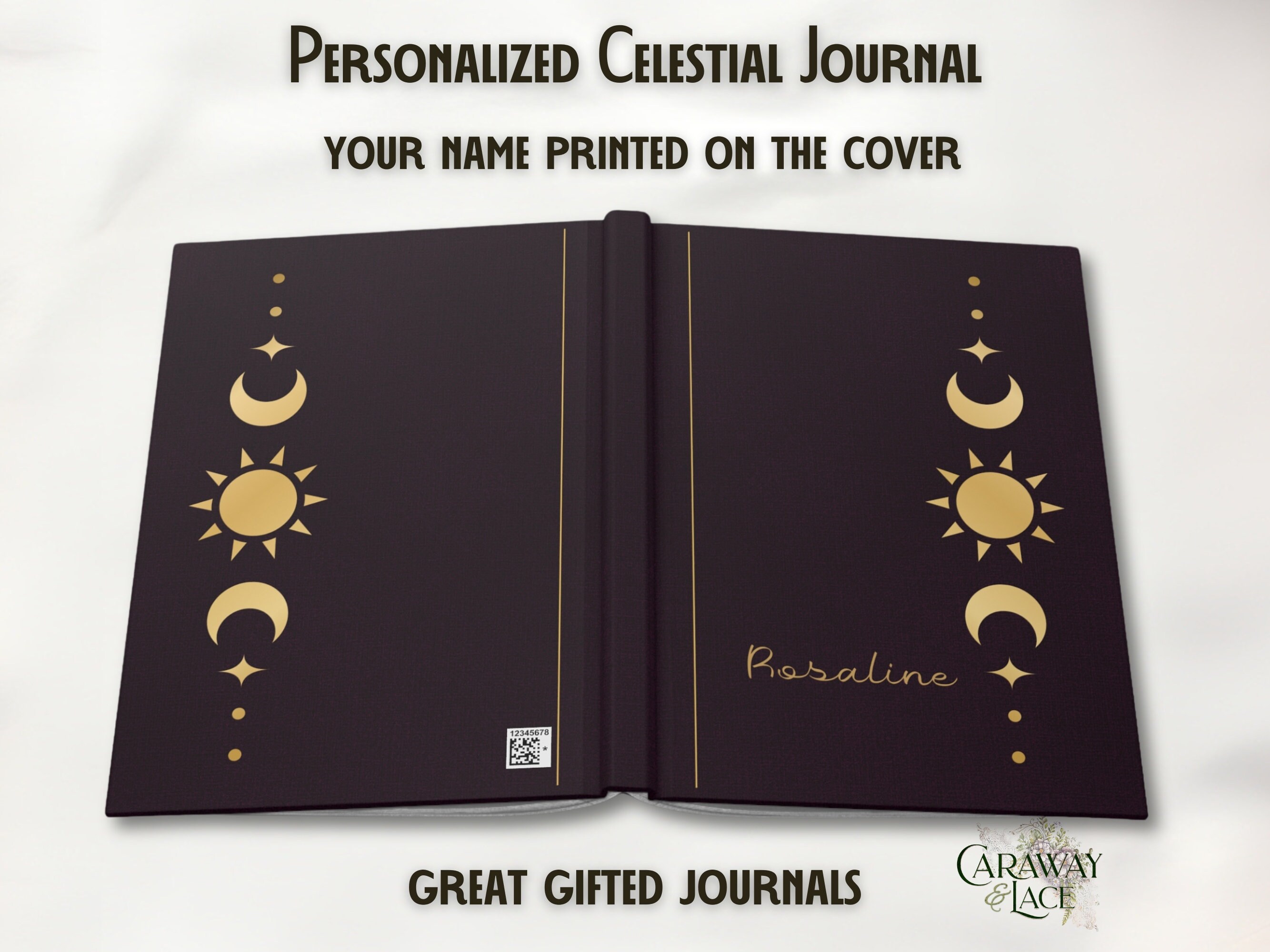 Personalized Book of Shadows Journal Witchcore Aesthetic - Etsy