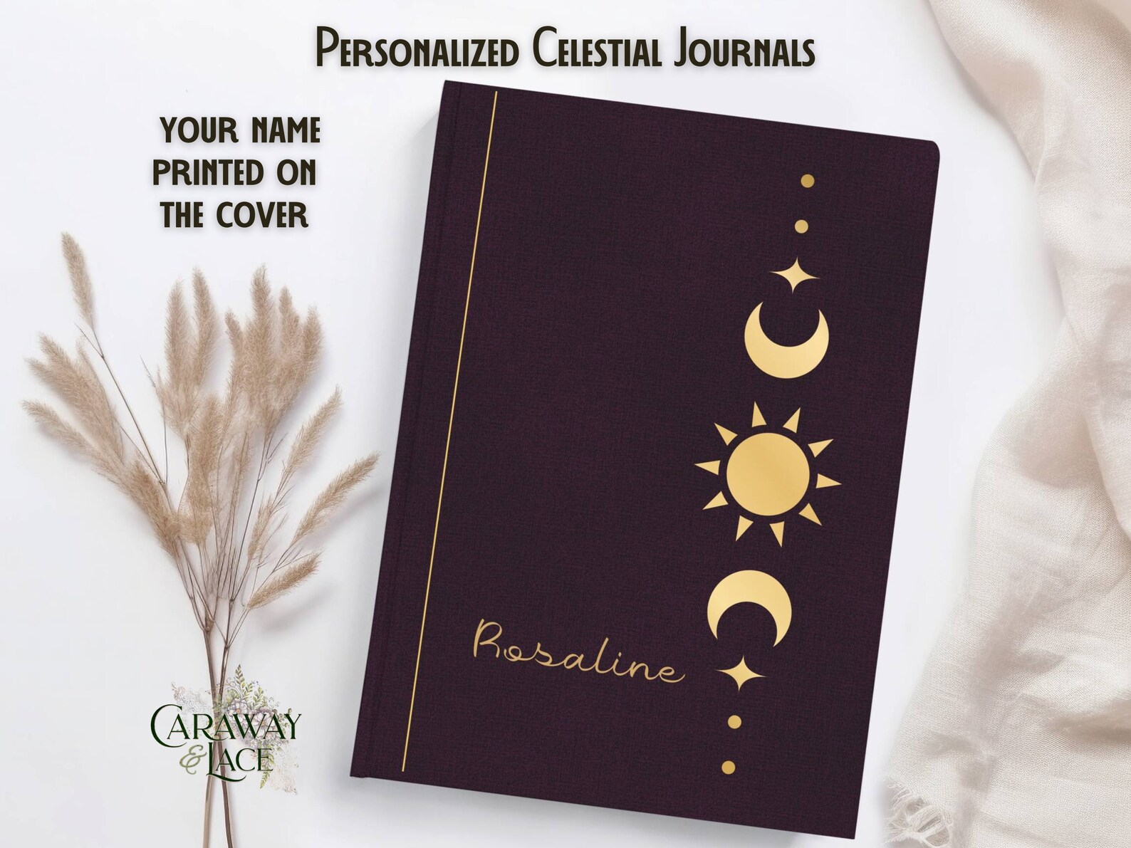 Personalized Book of Shadows Journal Witchcore Aesthetic - Etsy