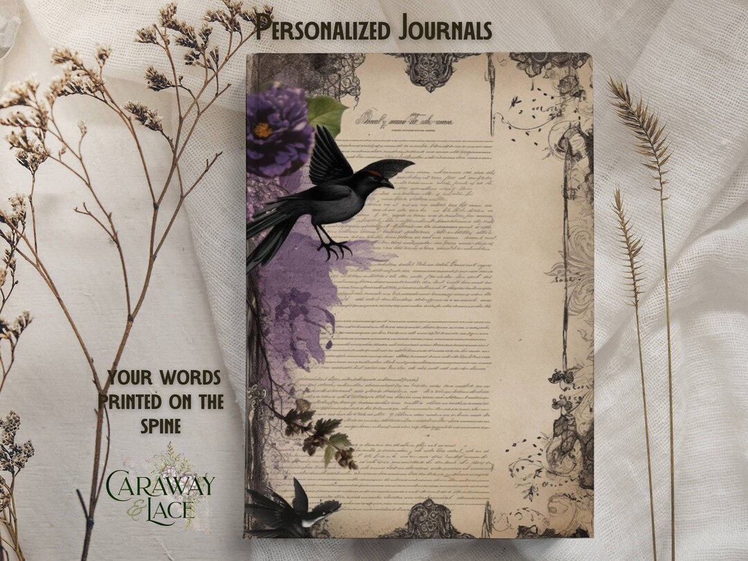Personalized Book of Shadows Journal, Witchcore Aesthetic Gifts ...