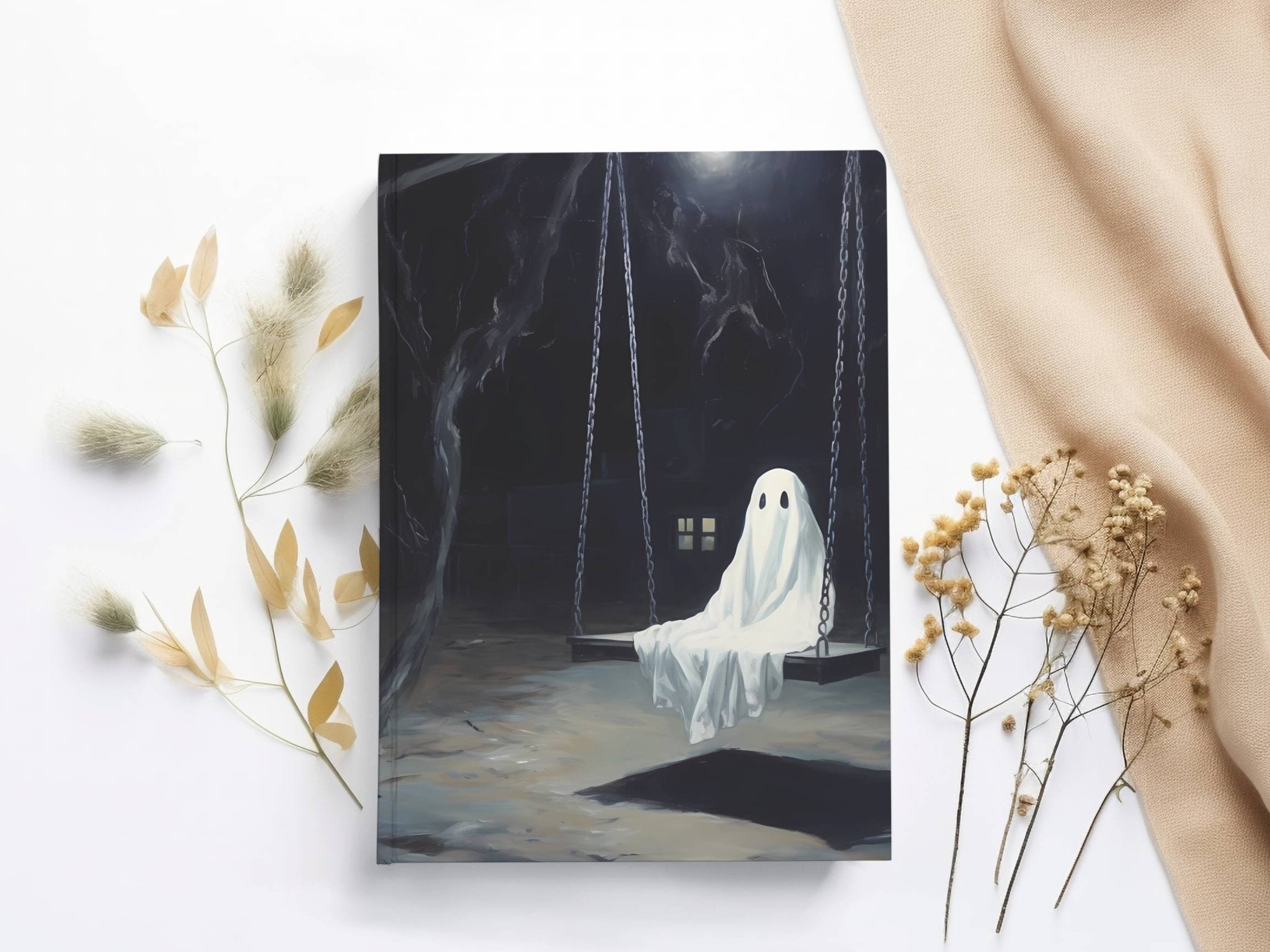 Halloween Spooky Gift Personalized Journal Custom Ghost Ghost Journal ...