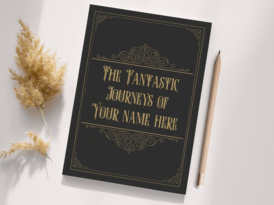 Personalized Victorian Adventurer's Journal | Custom Traveler Gift - Etsy