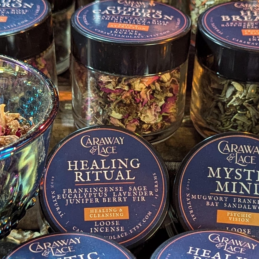 Loose Incense for Rituals and Meditation, Natural Incense, Candle ...