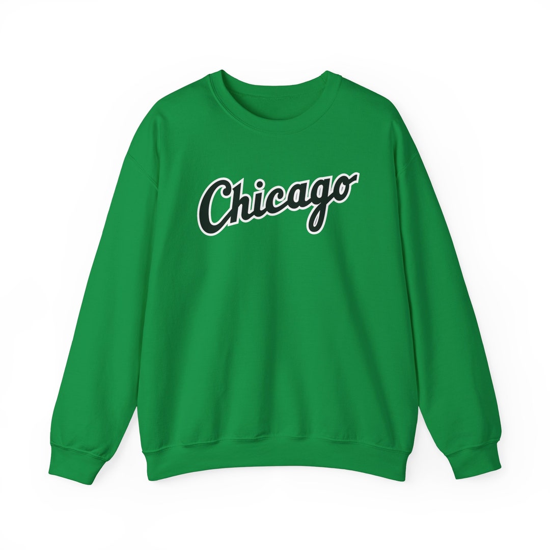 Chicago Cursive Crewneck - Etsy