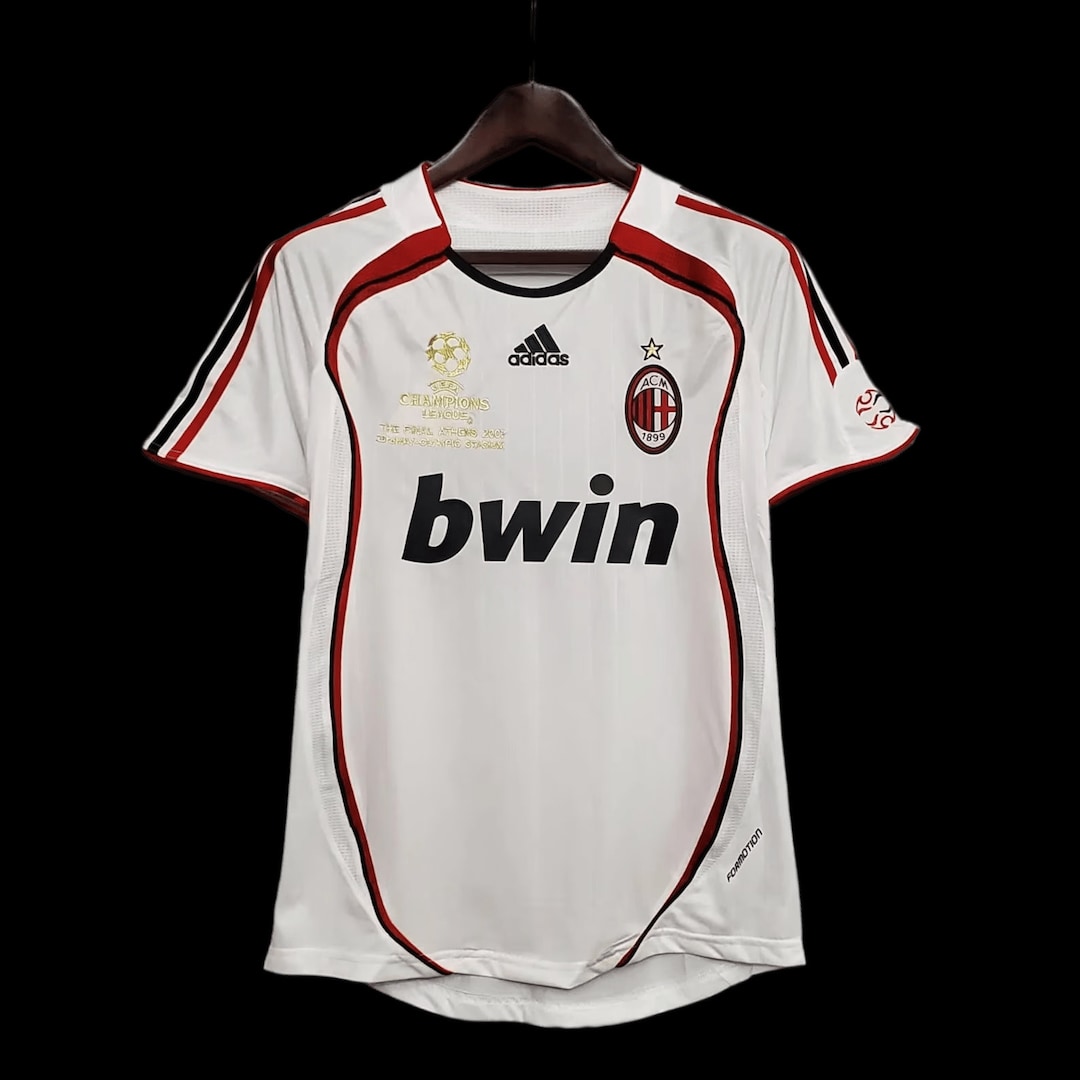 AC Milan 2006-2007 Home Jersey / Retro Ac Milan Football - Etsy