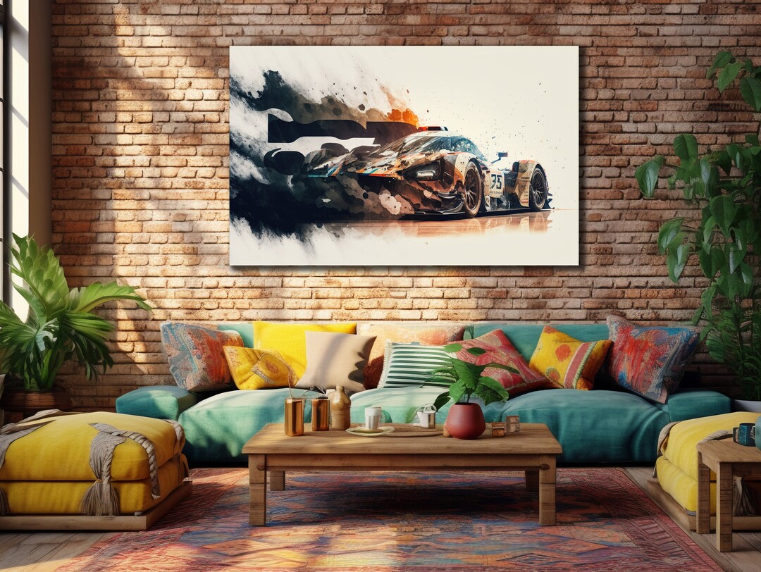 Ferrari F1 Canvas Art, Formula Car Wall Decor, Race Car Poster,gift for ...