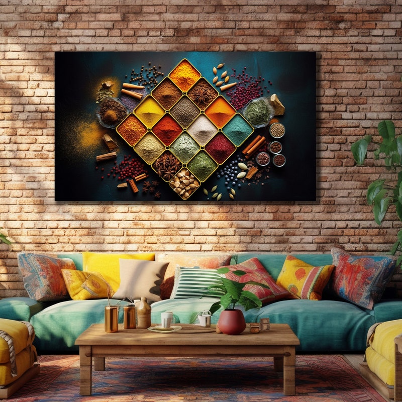 Spices Wall Art - Etsy