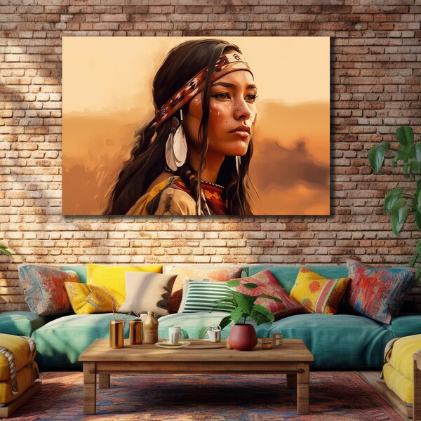 Native American Wall Art - Etsy