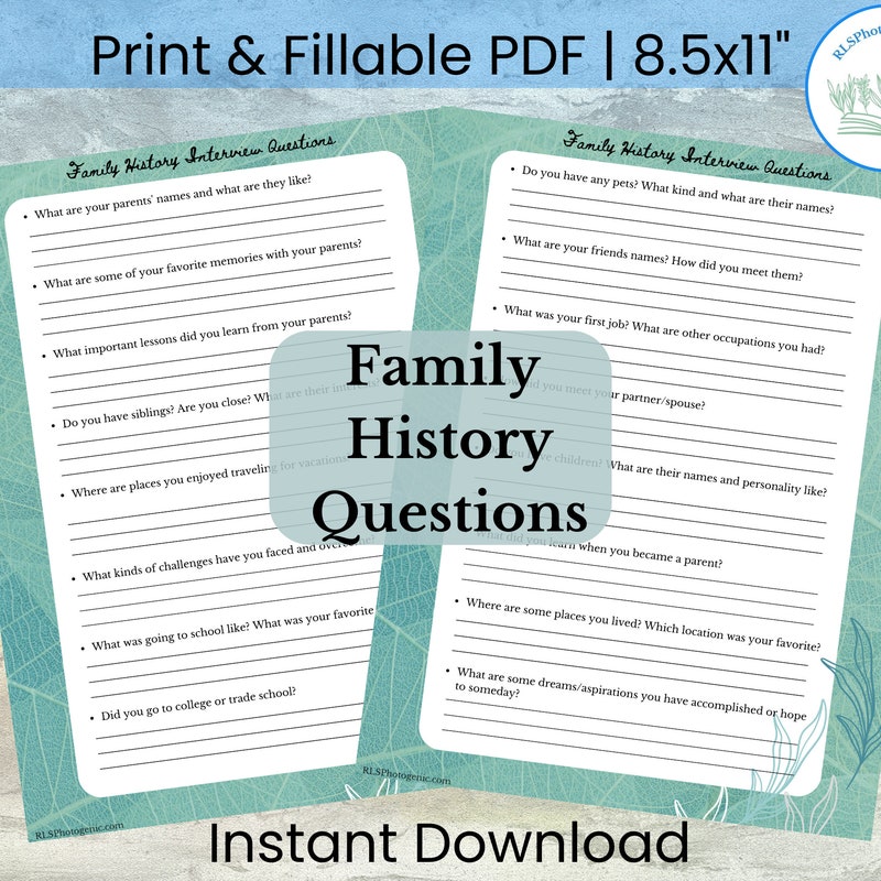 Question Tree Template - Etsy