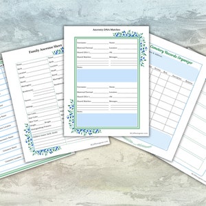 Family History Printable Sheets | Family Tree Ancestry Forms ...
