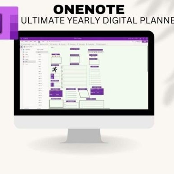 Onenote One in One Template - Etsy